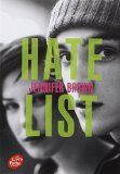 Hate list ️ ️ ️ ️ Jennifer Brown - Carnet de bord littéraire