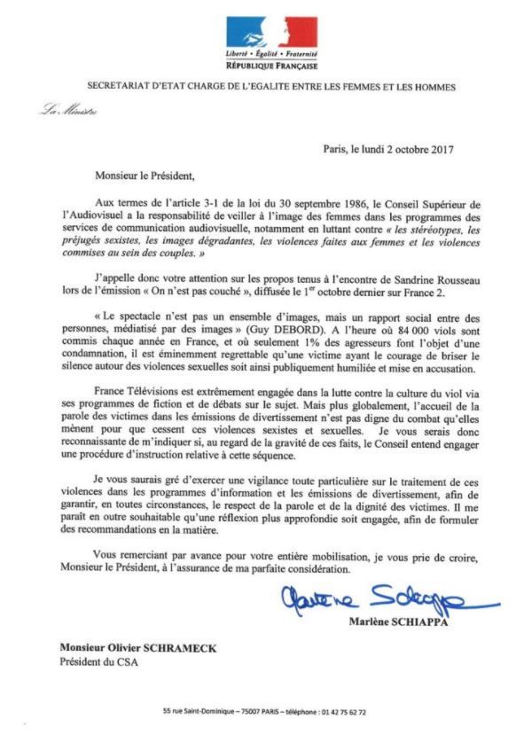 Marlène Schiappa et Sandrine Rousseau condamnent ONPC et France 2. - Le ... Marlène Schiappa et Sandrine Rousseau condamnent ONPC et France 2. - Le ...