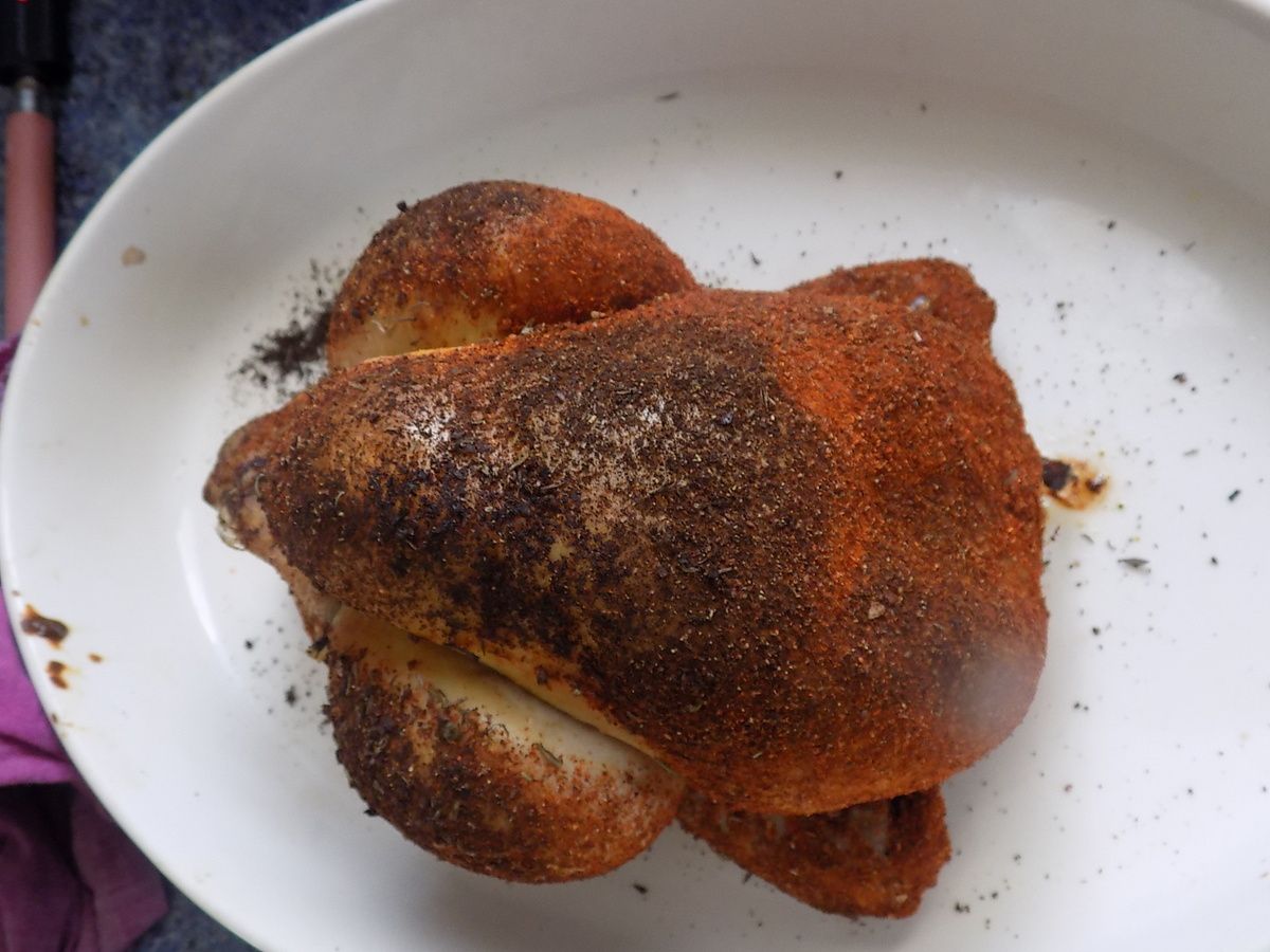 Poulet épicé roti dukan - La cuisine de Fanie