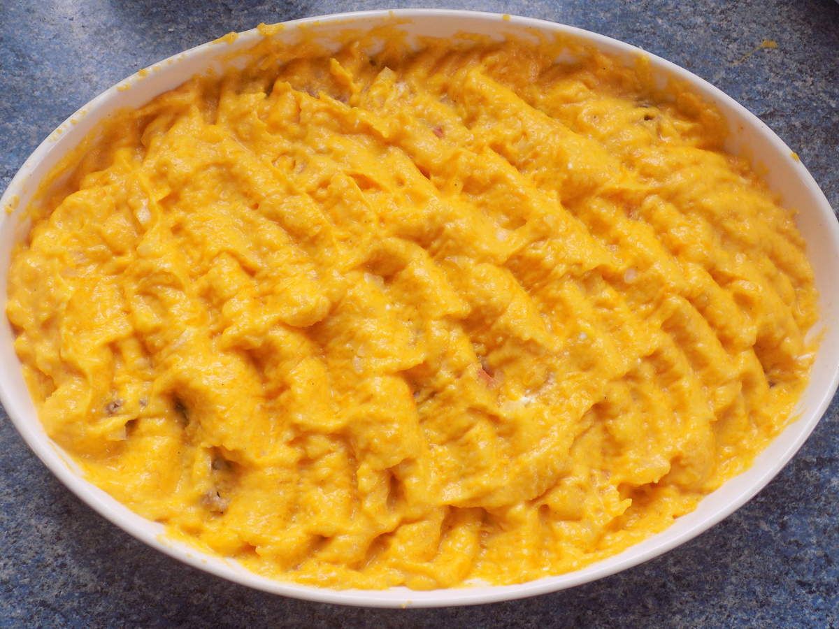 Hachi-parmentier au potiron dukan - La cuisine de Fanie