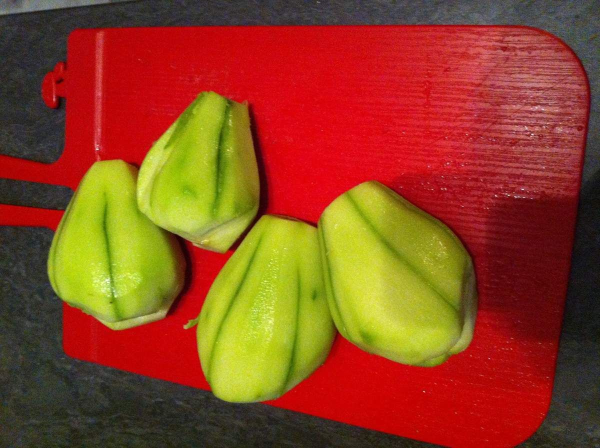 Daube chouchou "recette réunionnaise" Dukan - La cuisine de Fanie