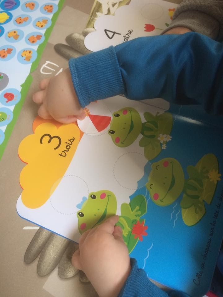 J'apprends à compter 3 grenouilles Editions Yoyo - L'aventure créative ...