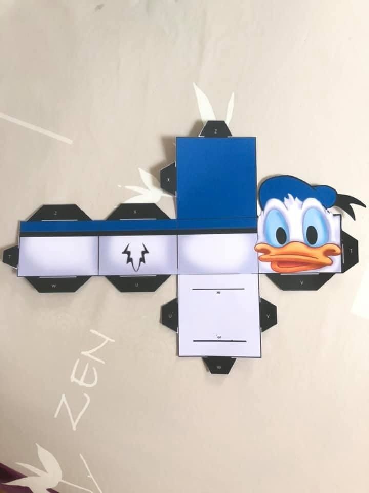 Papertoy Donald - L'aventure créative avec mes loulous