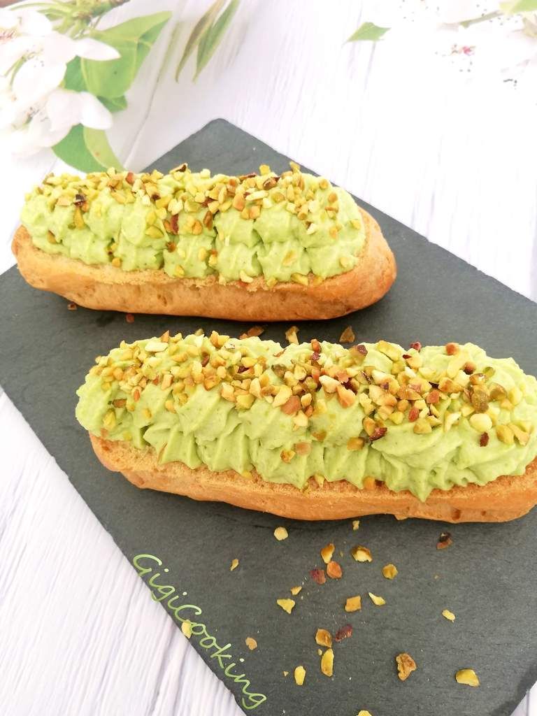 Eclairs gourmands à la pistache - GigiCooking