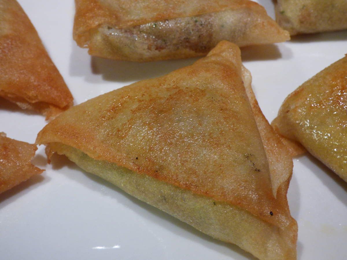 Samoussas Thon Oeuf Vache Qui Rit Ma Ptite Cuisine De Tous Les Jours