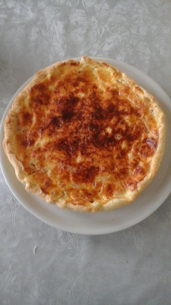 TARTE AU FROMAGE BLANC SALÉ - Sofia cuisine tout simplement