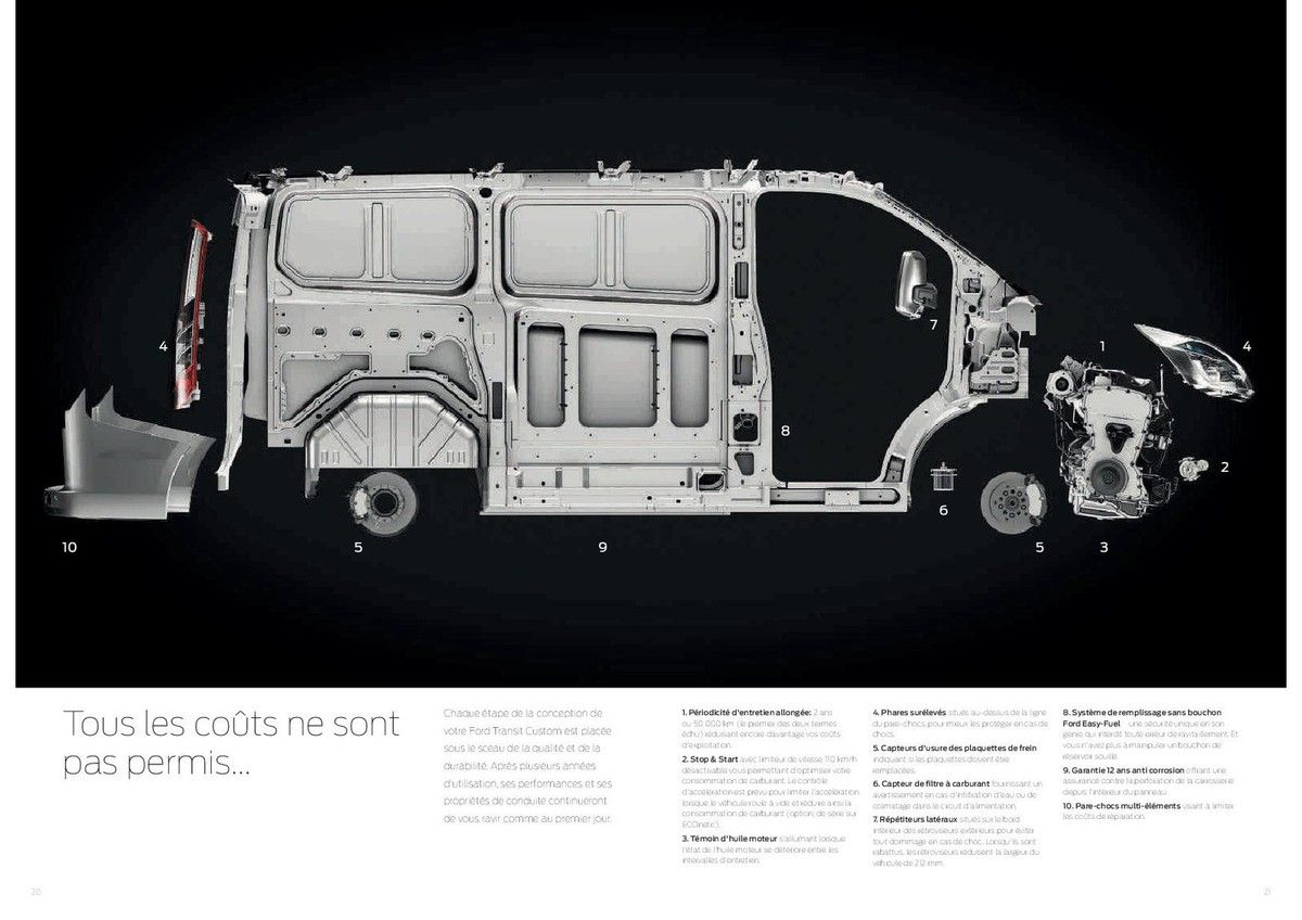 Brochure Transit Custom - Véhicules d'Entreprises FORD