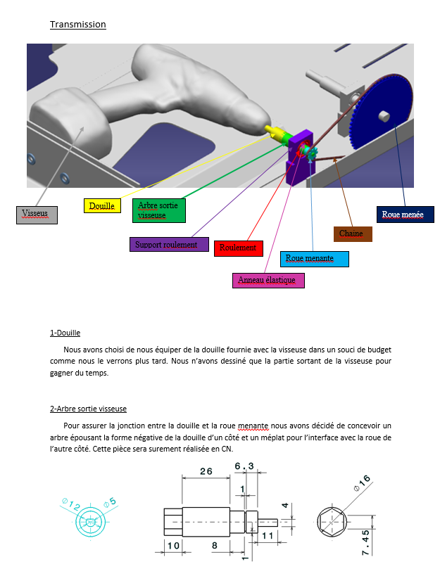 Deuxième revue de projet : Présentation de la modélisation - Robot-Marcheur GMP St-Etienne