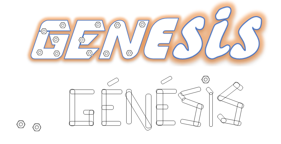 Les logos de la team genesis - Le journal de la course