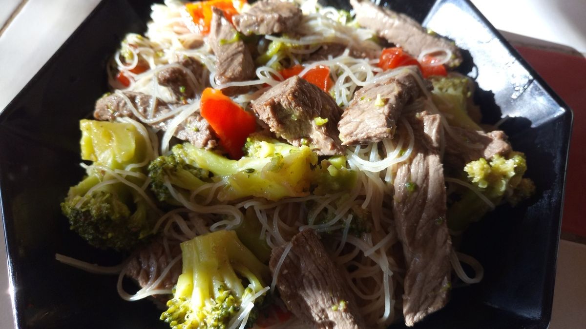 WOK DE BOEUF - Qu'est-ce qu'on mange