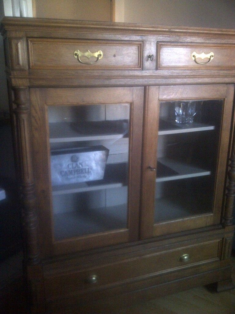 Meuble parisien avec vitres "rare" - feijoo restauration et relooking ...