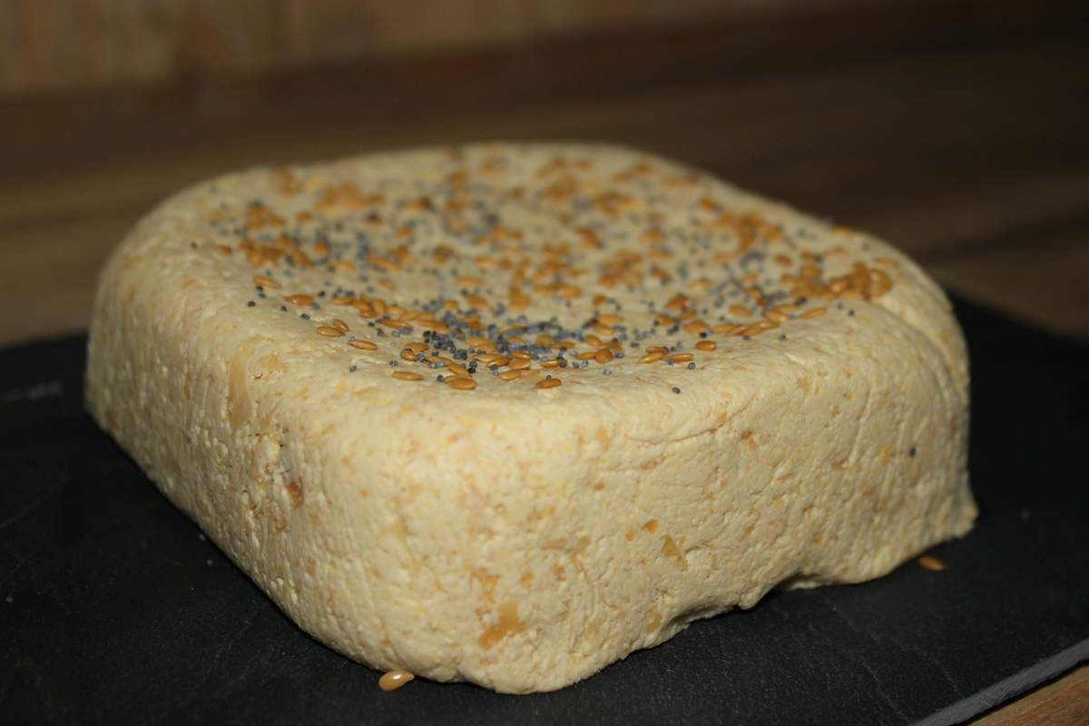 Le carré fondant (fromage végétal) - La dinette végétarienne