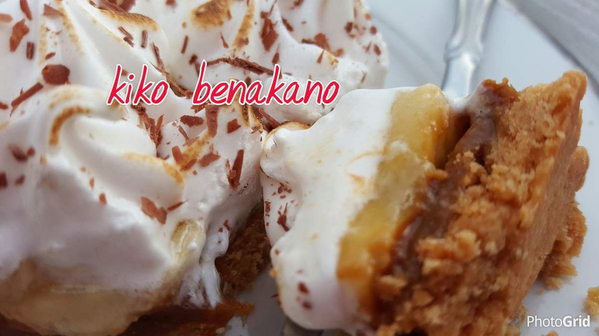 BANOFFEE PIE le délice venu du Royaume Uni - kiko et sa table garnie