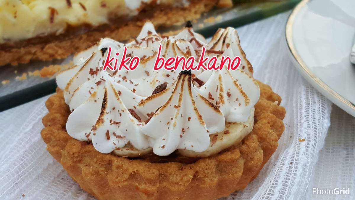 BANOFFEE PIE le délice venu du Royaume Uni - kiko et sa table garnie