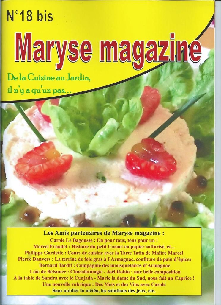 Magazine - Maryse magazine n° 18/18 bis est Arrivé...