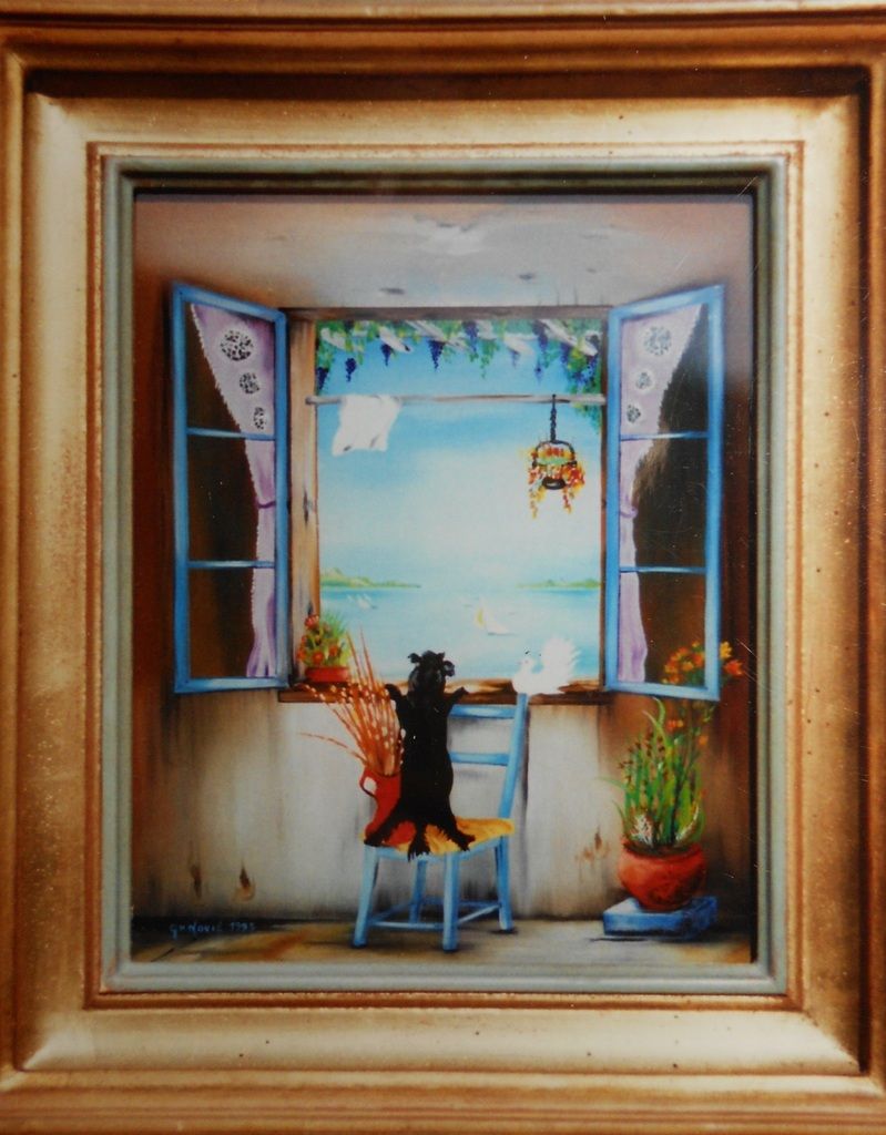 Tableaux de Dalma Bruno Grdovic - Peinture naive croate