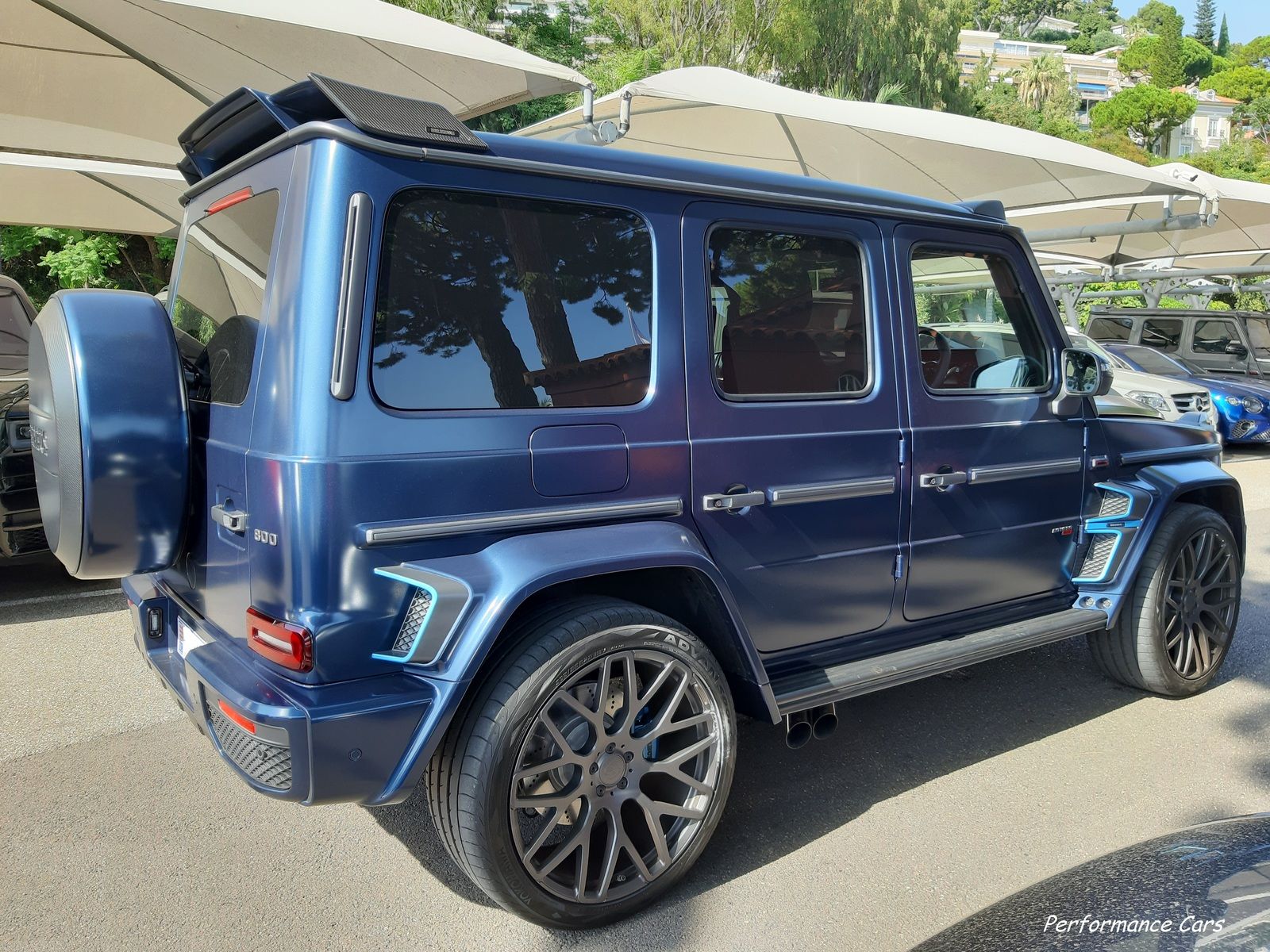 Blue Brabus - Performance Cars