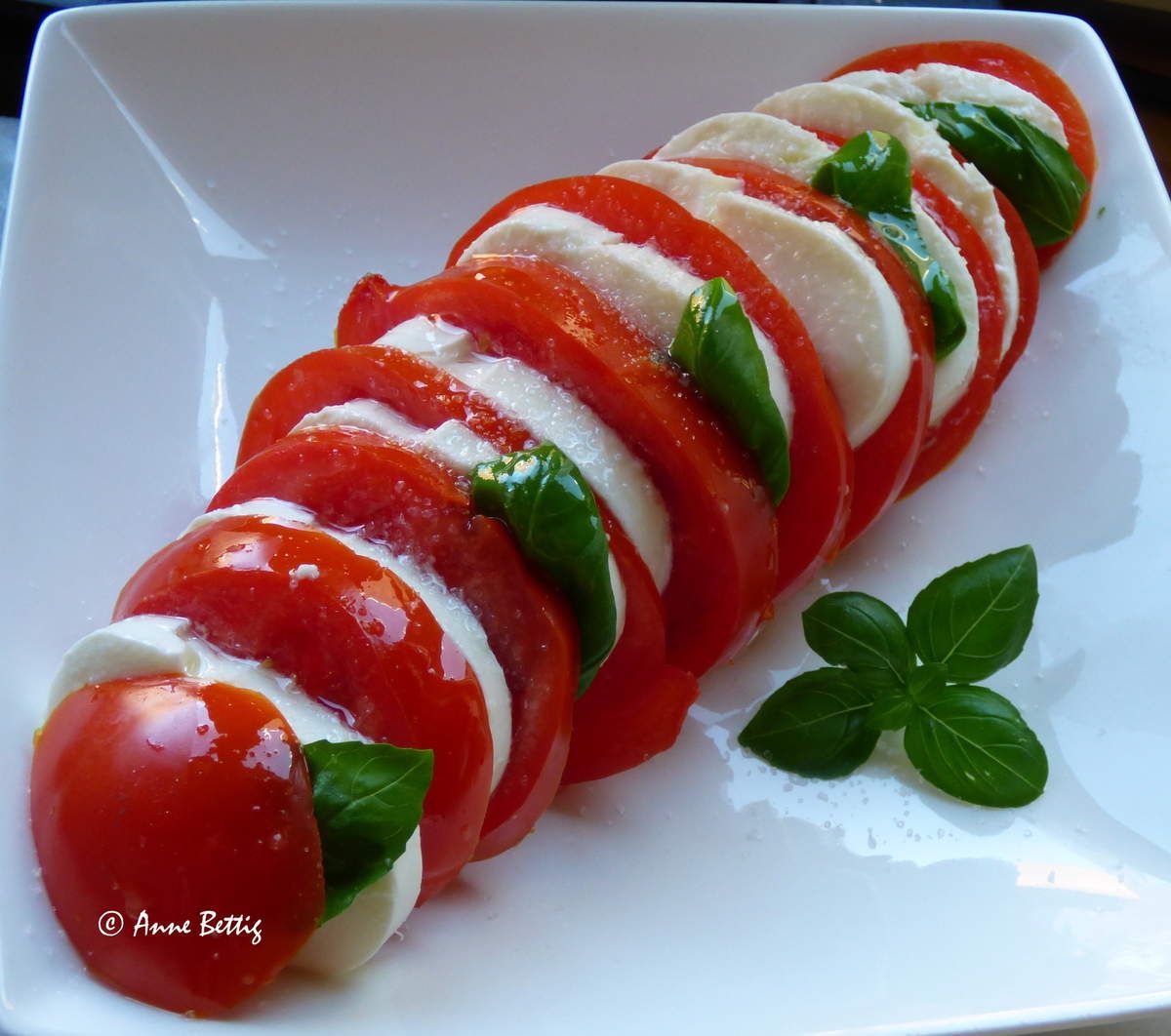 Insalata caprese - La cuisine toute simple de Mamita