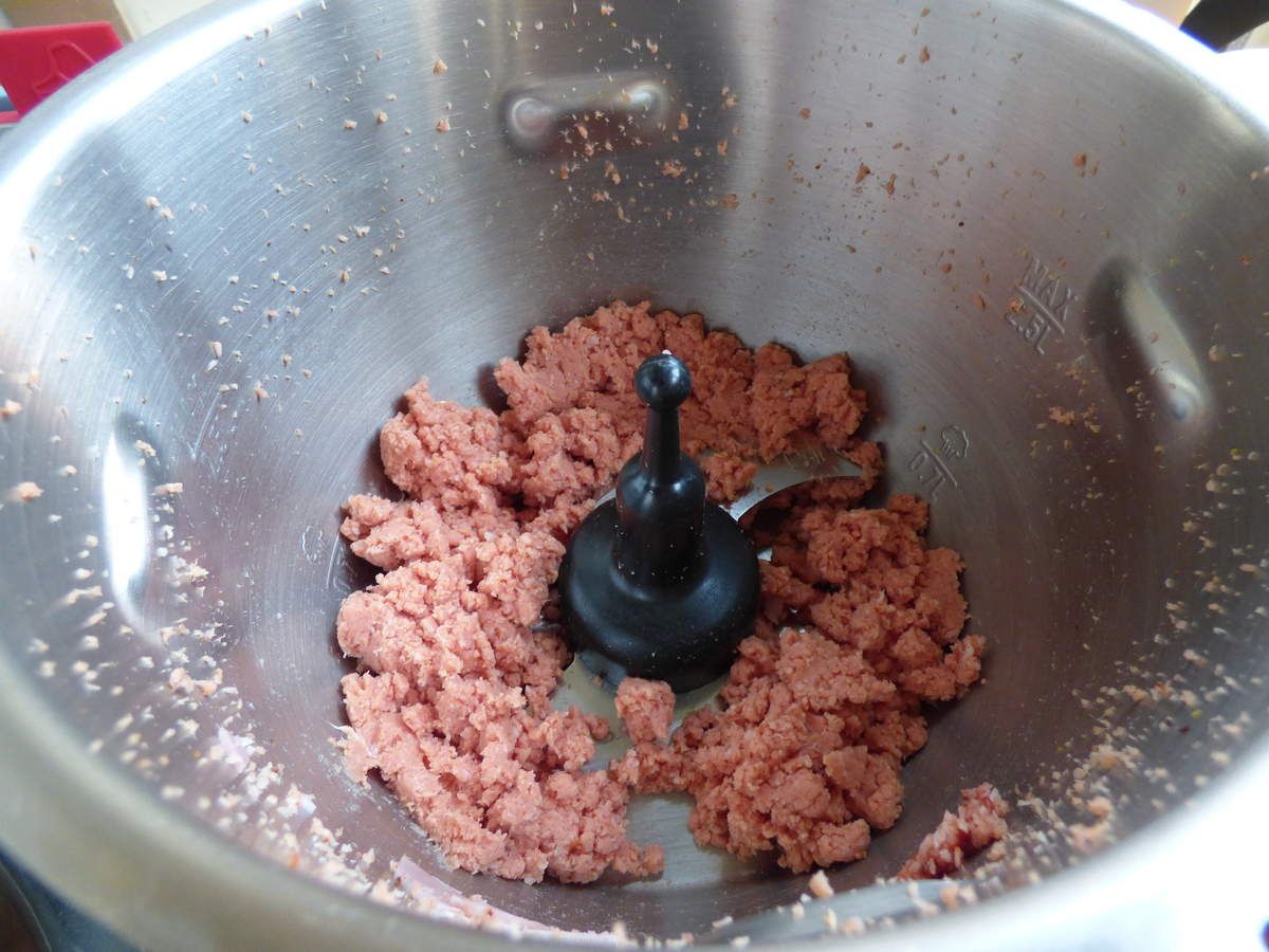 Ham mousse met Parmezaanroom - La cuisine toute simple de Mamita