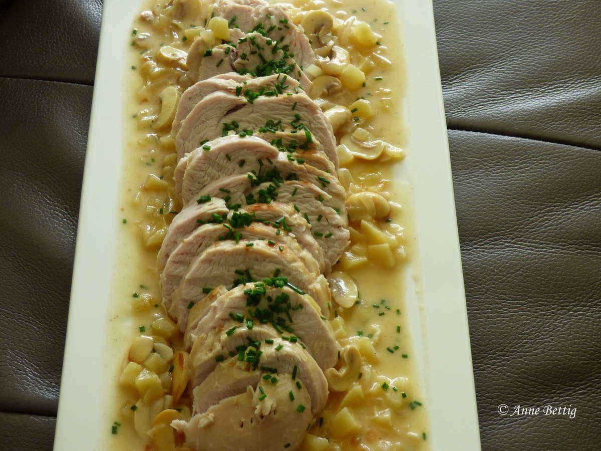 Rôti de dinde au cidre - La cuisine toute simple de Mamita