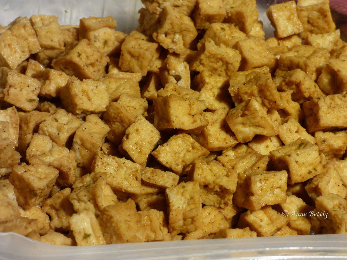 Wok au tofu, curry rouge - La cuisine toute simple de Mamita