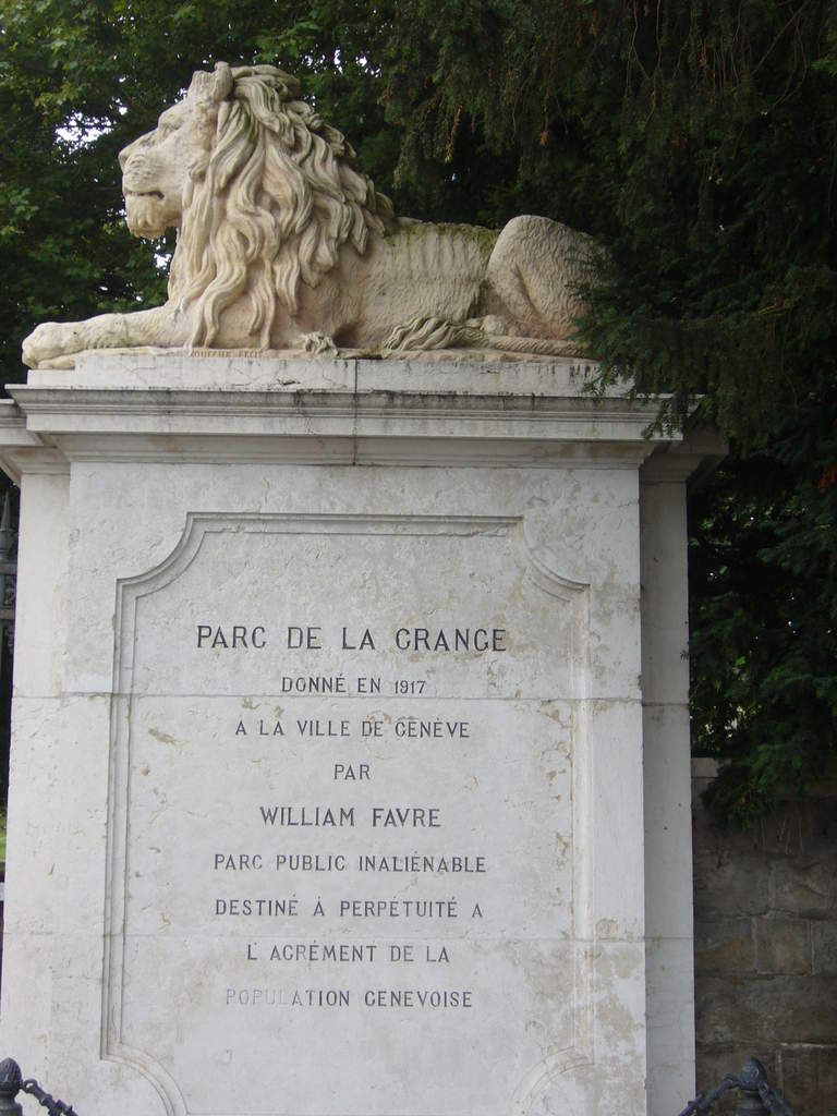 PARC DE LA GRANGE (GENEVE) - RANDOCOPS