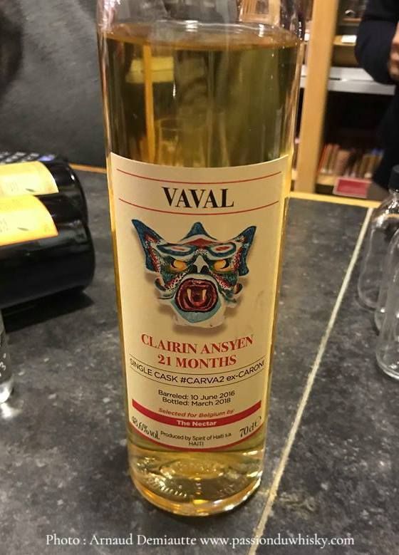 Vaval Clairin Ansyen ex-Caroni Cask For The Nectar Belgium - Passion du ...