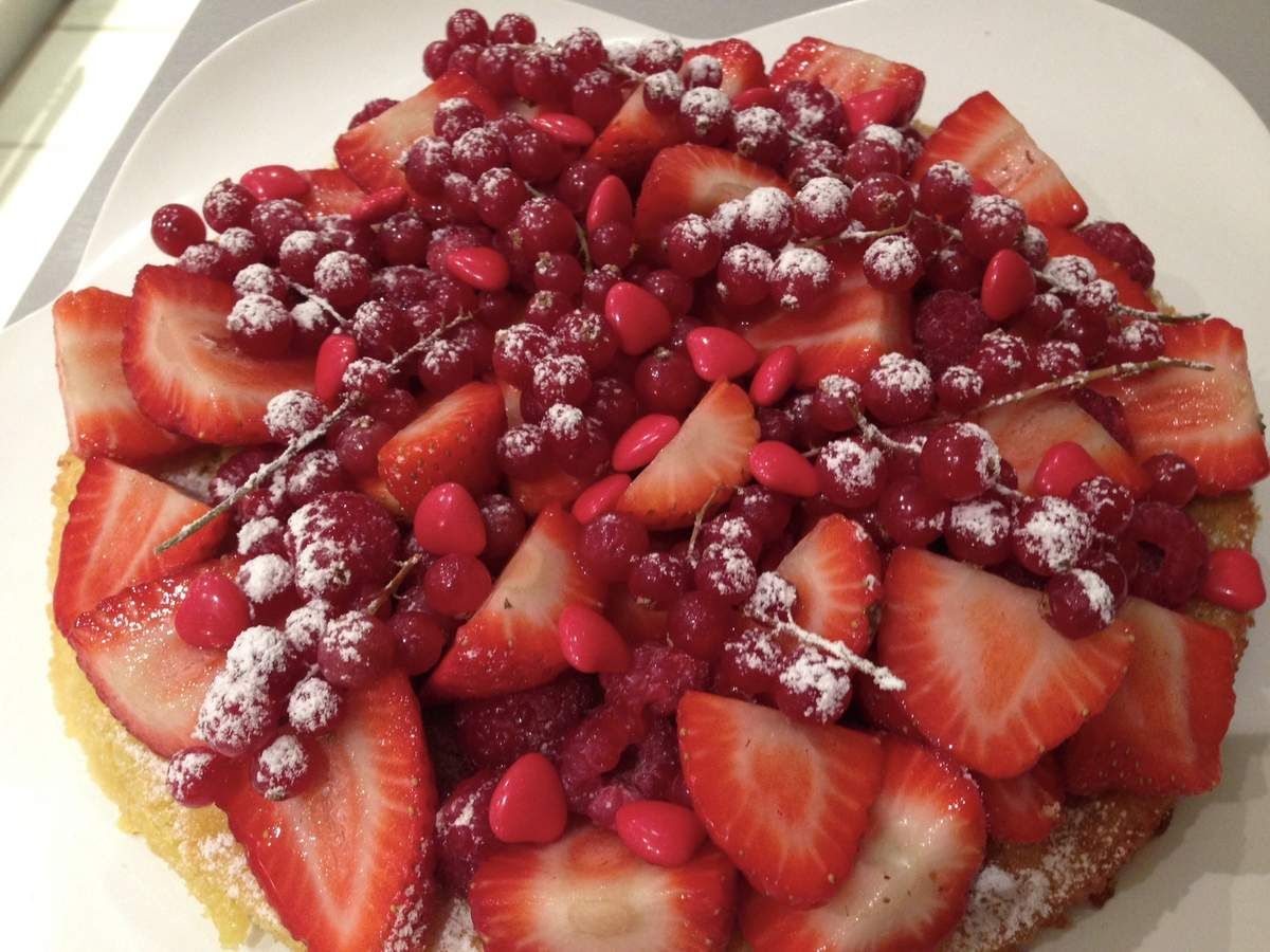 Tarte fruits rouge passion ! - pistole et spatule