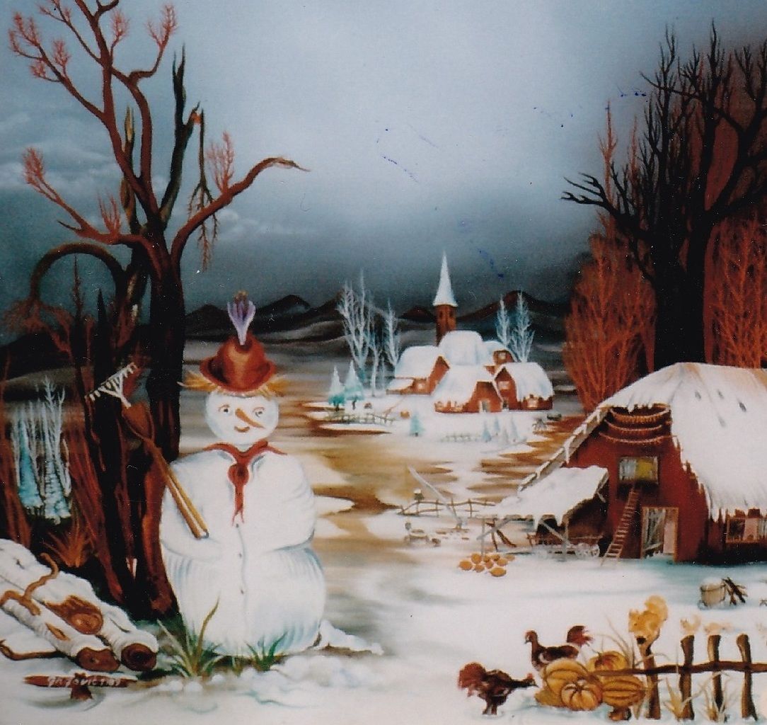 Tableaux de Dalma Bruno Grdovic - Art naif croate Dalma Bruno Grdovic