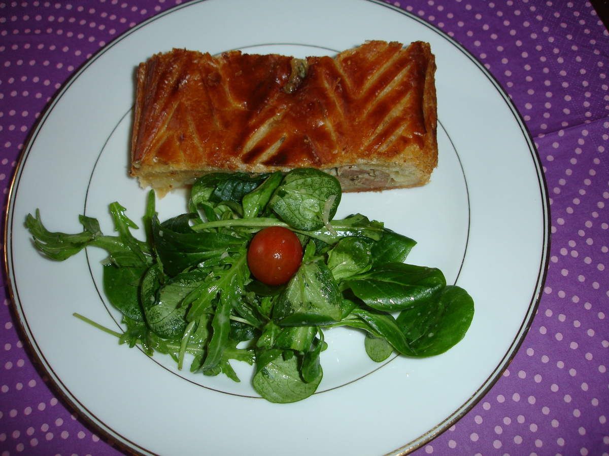 Entrée chaude à l'assiette et petits pains - Didier Pâtisserie à domicile