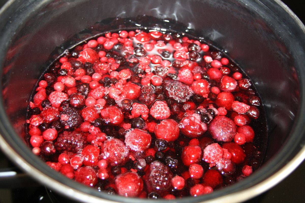 Gelée de fruits rouges surgelés - La cuisine Facile d'Estelle