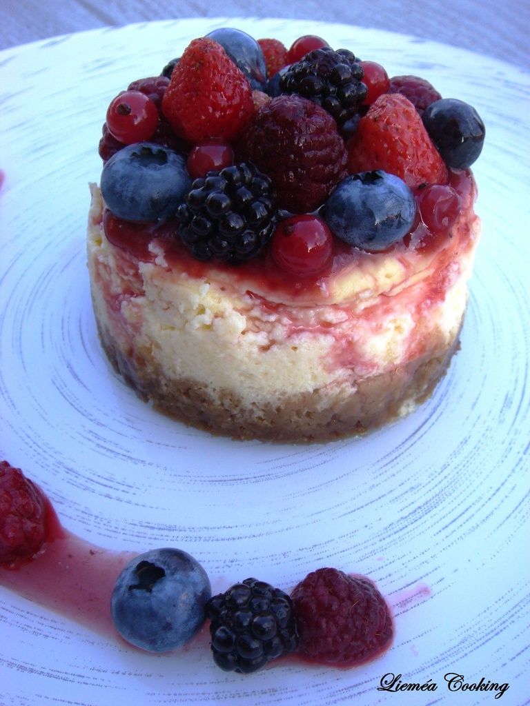 Cheesecake aux fruits rouges - Lieméa Cooking