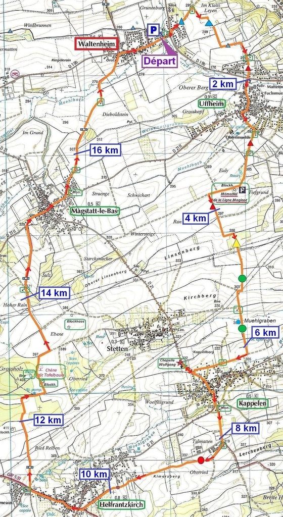 WALTENHEIM : LES GRANDES DÉCOUVERTES (R 263) - LTD RANDO 68