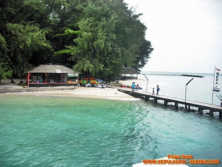 Perjalanan Wisata Ke Pulau Sepa - Travel Wisata Tour Paket Pulau Seribu ...