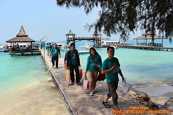 Perjalanan Wisata Ke Pulau Sepa - Travel Wisata Tour Paket Pulau Seribu ...