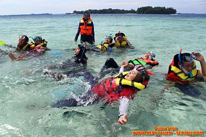 Pulau Sepa | Wisata Pantai Yang Landai - Travel Wisata Tour Paket Pulau ...