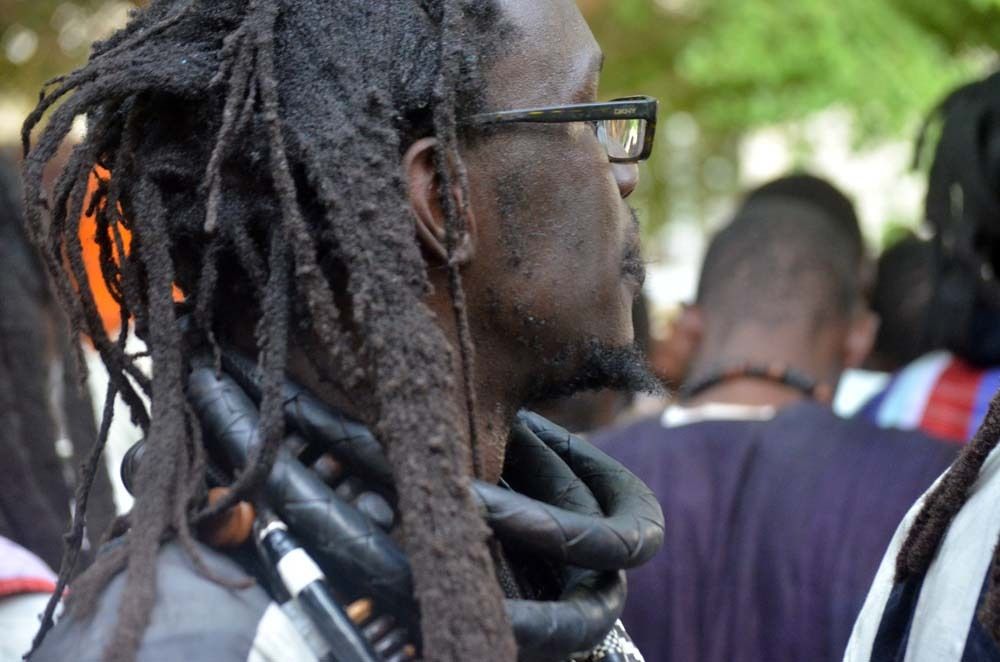 Baye Fall et collier en cuir - DSP-Assane sow