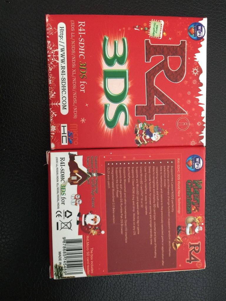 R4i SDHC 3DS RTS : fonctions du bouton spécial avec kernel V1.83B ...