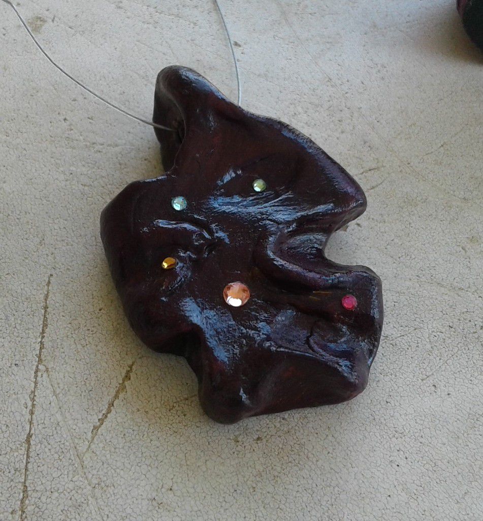 Figurine,sculpture,lapin,alice,au pays des merveilles,polymère,cristal ...