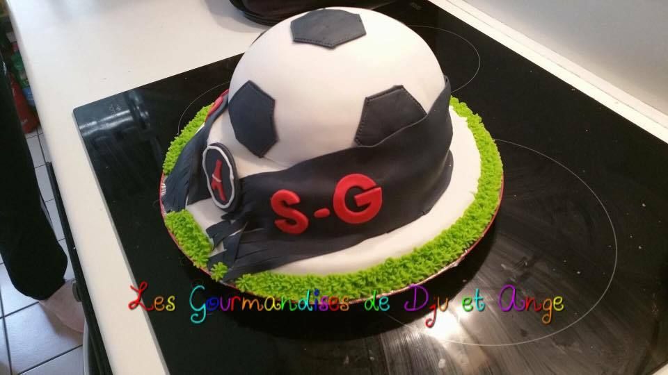 Gateau PSG - Les Gourmandises De Dju Et Ange