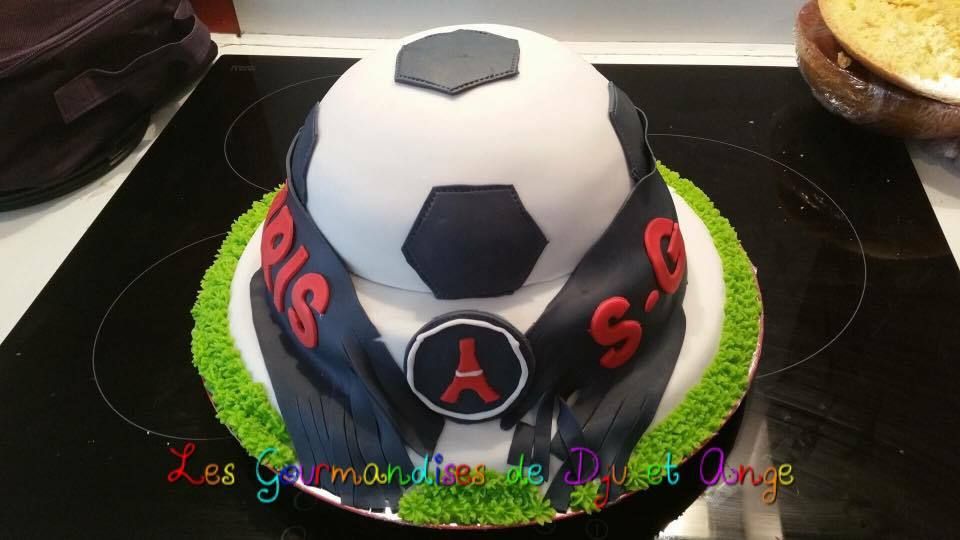 Gateau PSG - Les Gourmandises De Dju Et Ange