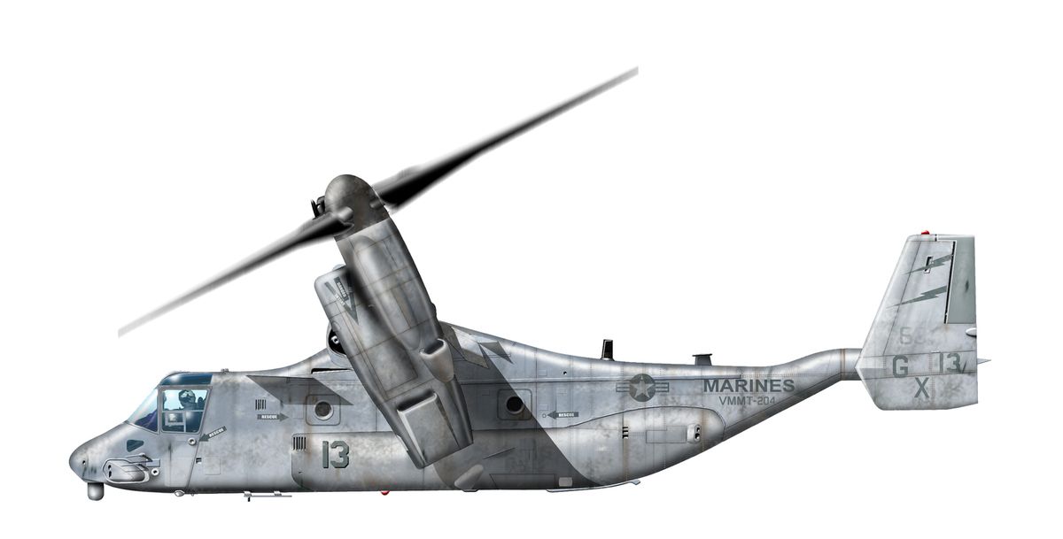 V-22 OSPREY - PROFILES AND MODELS