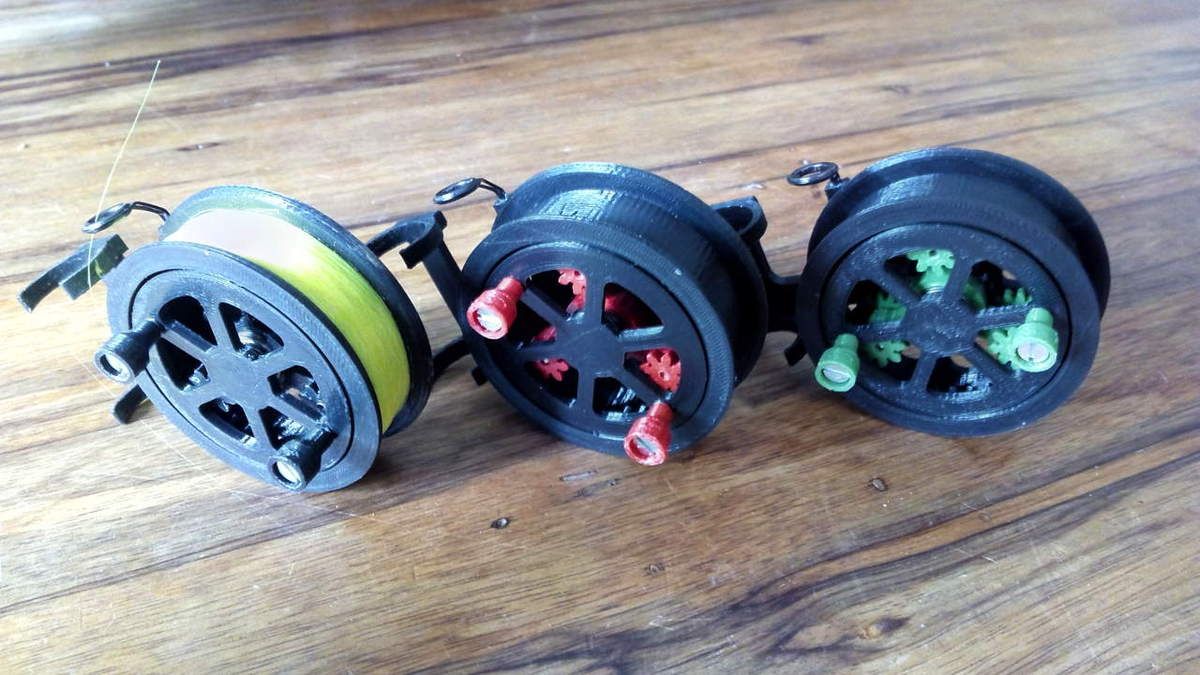 3D printed fishing reel - The French Press