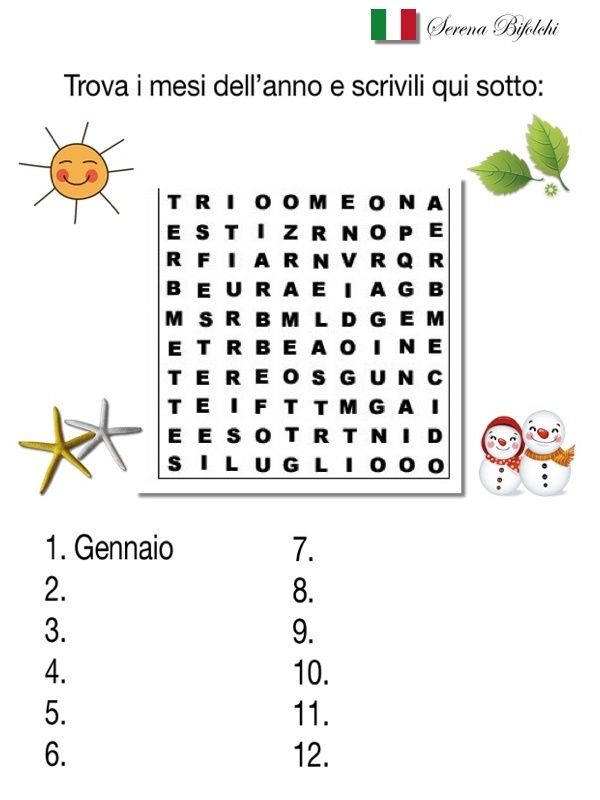 A1.1 / A1.2 - Impariamo l'italiano