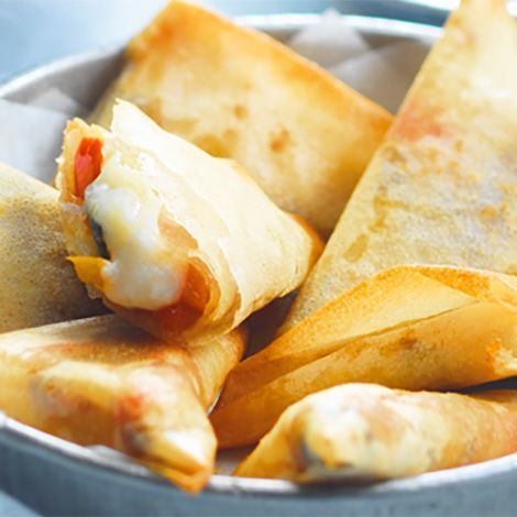 Samoussas fromage - Intolérance au fructose - Fructosémie avec le sourire