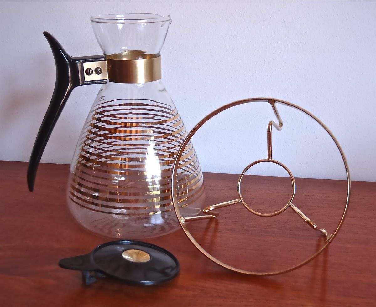 Vintage et rétro : 3 cafetières en verre "Pyrex" ! - French Mid Mod Fan