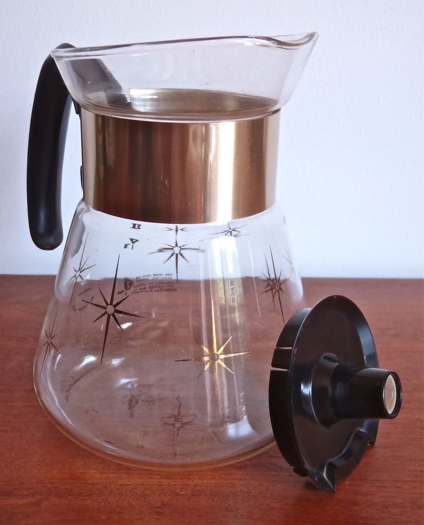 Vintage et rétro : 3 cafetières en verre "Pyrex" ! - French Mid Mod Fan