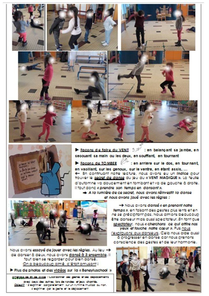 DANSE "MODERNE " 1 - Lutins de maternelle