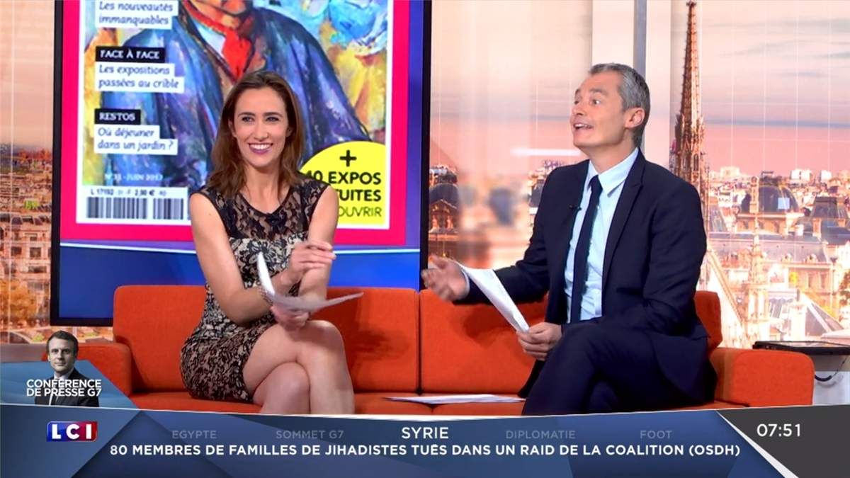 Sylvia Amicone LCI Matin Weekend LCI le 27.05.2017 - Les Caps de TomA
