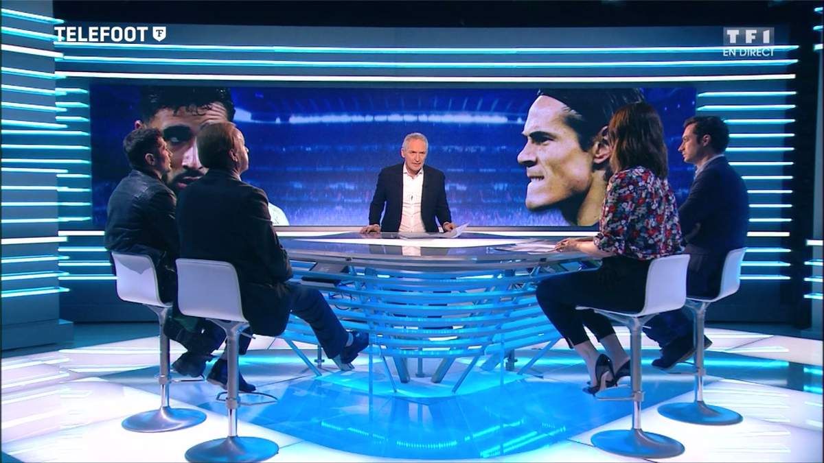 Charlotte Namura-Guizonne Téléfoot TF1 le 21.01.2018 - Les Caps de TomA